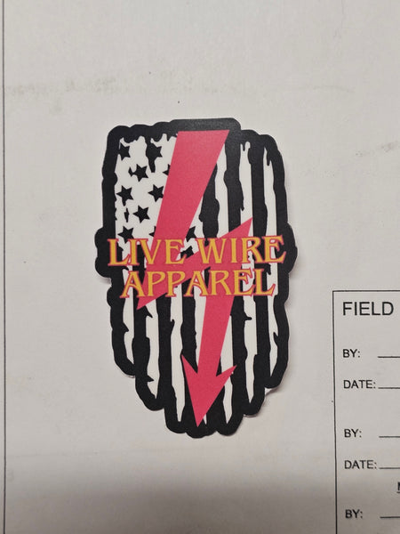 High Voltage American Flag – Live Wire Apparel
